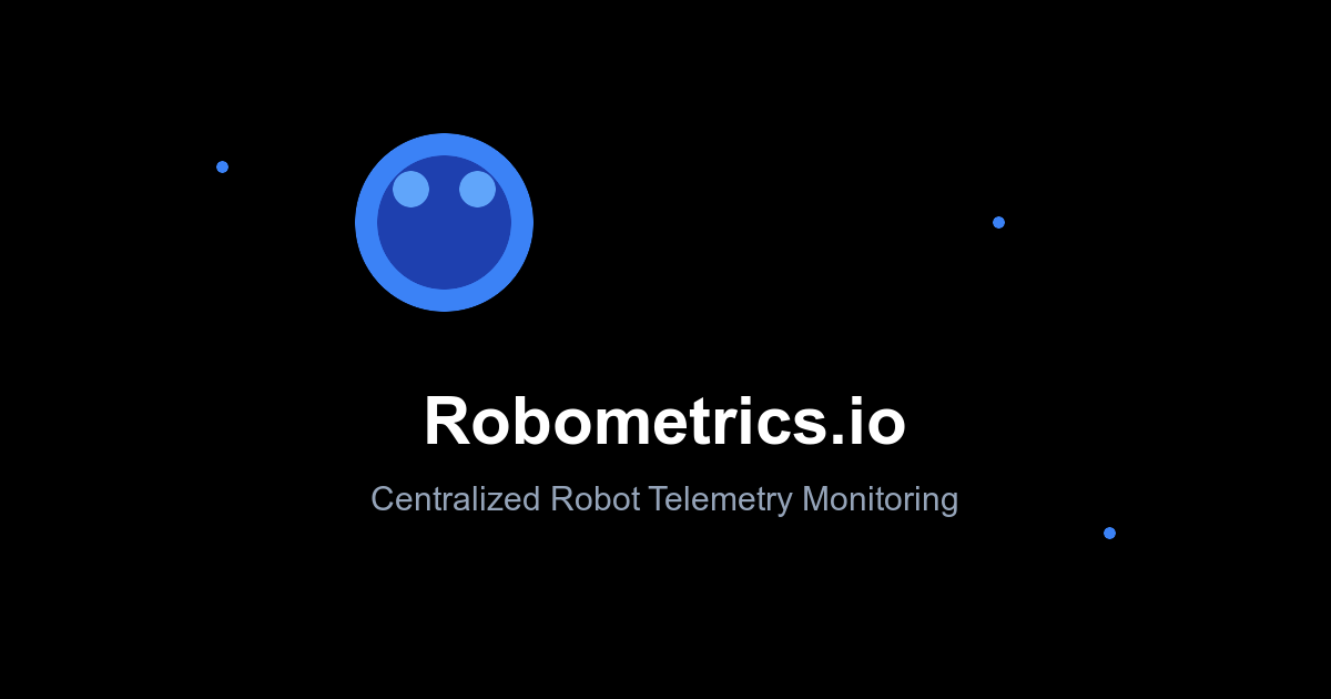 Centralized Robot Telemetry Monitoring
